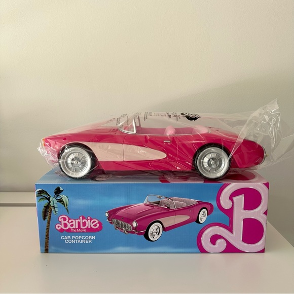 Barbie | Accents | Barbie The Movie Collectible Pink Corvette ...
